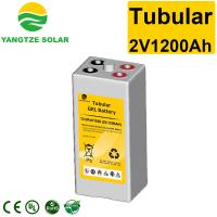 China Tubular Gel Battery OPZV 2V 1200Ah M6/M8 Terminal for sale