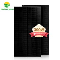 China 48V Full Black Polycrystalline 390w Mono Solar Panel PV Module for sale
