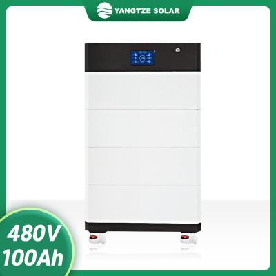 China 480V 100Ah Stackable Lithium Batteries Solar Power Expansion Freely Assemble for sale
