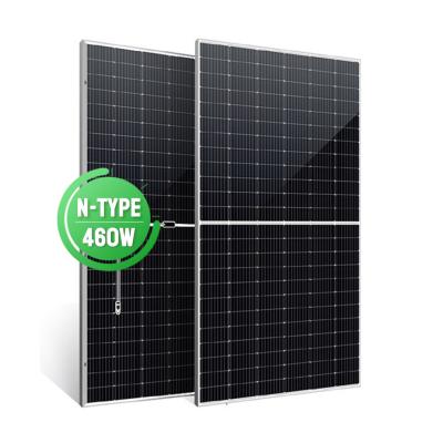 China N Type Shingled Mono Solar Panel 460w Perc Half Cut OEM for sale