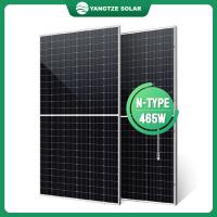 China 465w Tiger Neo N-Type Mono Shingled Solar Panel Full Black Anodized Aluminium Alloy Frame for sale