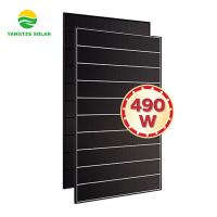 China IP68 Black Shingled Mono Facial Solar Panel Cells Without Busbars 490w for sale