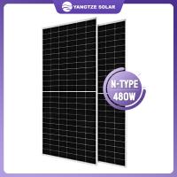 China 480w PV Mono Facial Solar Panel Module Tiger Neo N-Type Cell HJT Tech for sale