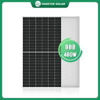 China 460W Mono-facial Solar Panel PERC MBB Mono-crystalline Half-Cut Cell for sale