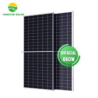 China 660W 132cells Bifacial Solar Panel Perc Cell Anti PID for sale