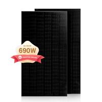 China OEM Perc Mono Facial Solar Panel Sun Paneling Half Cut 690w for sale