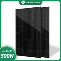 China 690w 12BB Full Black Mono PV Perc Solar Modules with MC4 Connector for sale
