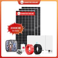 China Three Phase On Grid Solar System Kit Grid Tied PV Inverter 200KW for sale