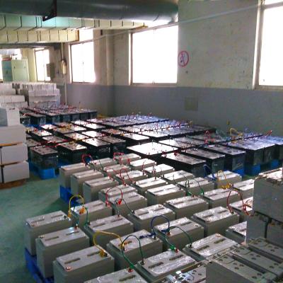 China 12V 90ah Absorbed Glass Battery Discharge Cut-Off Voltage 10.5V - 11.0V for sale