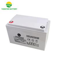 China 12V 100Ah Absorptive Glass Mat Battery 10.5V-11.0V Discharge Cut-Off Voltage for sale