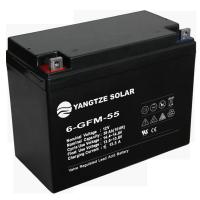 China 12V 55Ah Advanced AGM Mat Battery M8 / M10 Terminal Self-Discharge ≤3%/Month for sale