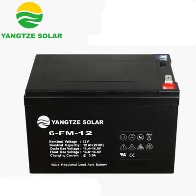 China 12V 12Ah AGM Gel Mat Battery M8 / M10 Terminal Self-Discharge ≤3%/Month for sale
