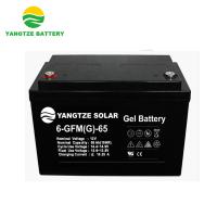 China 12V 65Ah AGM Gel Battery With ABS Plastic Battery Box for sale