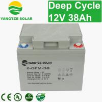 China 1500 Times Cycle Life Self-Discharge≤3%/Month Advanced 12V 38Ah Gel Battery for sale