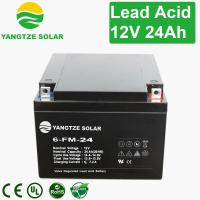 China 12V 24Ah Sealed Storage Battery M8 / M10 Absorbed Glass Mat Battery For Energy Storage for sale
