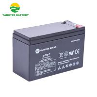 China Free Maintenance 12V 7Ah Advanced Glass Battery ABS Plastic Battery Box for sale