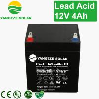 China 12V 4Ah Absorptive Glass Mat Battery With ABS Plastic Battery Box And M8/M10 Terminal for sale