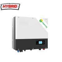 China Hybrid Solar Power Inverter 10kw Output Frequency 50 / 60Hz With Short Circuit Protection for sale