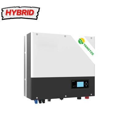 China Hybrid Solar Power Inverter 10kw Output Frequency 50 / 60Hz With Short Circuit Protection for sale