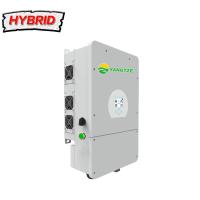 China Hybrid Solar Power Inverter 10kw Output Frequency 50 / 60Hz With Short Circuit Protection for sale