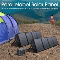 China Anti Scratch Foldable Portable Mono Solar Panel 300W Outdoor Solar Storage System for sale