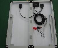 China 100W Anodized Aluminium Alloy Frame Foldable Mono Solar Panel For Camp for sale