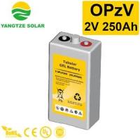 China ABS 2V 250Ah Tubular OPZV OPZS Battery For Wind Solar Energy System for sale