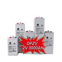 China 20+ Years Life Span 2V 3000Ah Tubular OPZV Battery For Wind Solar Energy System for sale