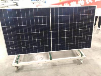 China Low Iron Tempered Glass Mono Facial Solar Panel 550w With 30 Years Warranty for sale