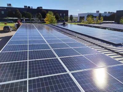 China Home Commercial Growatt On-Grid Hybrid Solar System 30kw 50kw 100kw For Rooftop And Ground Installation for sale