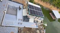 China 30KW Hybrid Grid Home Power System Wth 750W Mono Solar Panel  Roof Ground Mounting for sale