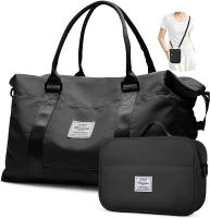China Unisex Dry Wet Separation Travel Bag Tote Nylon Gym Overnight Bag for sale