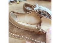 China Handmade Genuine Leather Children'S Shoes New Autumn Collection for sale