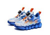China Mesh Upper MD Outsole Kids Athletic Shoes Basketball Nonslip Athletic Running Shoes for sale
