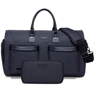 China PU Casual Tote Mens Crossbody Computer Bag Expandable Functional Suit for sale