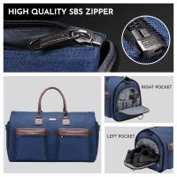 China 3 In 1 Dry And Wet Separation Waterproof Luggage Bags Zipper Closure For Computer for sale