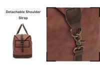 China Oversized Camera Messenger Bags Custom Leather Luxury Vintage Outdoor Duffle Bag for sale
