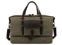 China Durable Mens Crossbody Computer Bag Canvas + Cloth Cotton Waterproof for sale