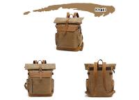 China Waterproof Canvas Computer Briefcase Laptop Men'S Crossbody Bag Laptop Bag for sale