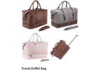 China Genuine Leather Unisex Bag Large Capacity Waterproof Carry on Duffel Bags for sale