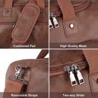 China Genuine Leather Unisex Bag Large Capacity Waterproof Carry on Duffel Bags for sale