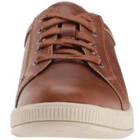 China Customized Genuine Leather Sneaker Laced-up Shoes Casual Trendy Walking Style Shoes for sale