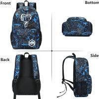 China Custom Logo Student Unisex Starry Night Light Children's Backpack Printed Backpack for sale