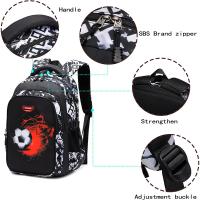 China Large Capacity Waterproof School Bags Durable School Backpack for Kids Boys Travel Bag for sale