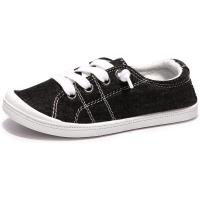 China Girls And Boys Kids Canvas Sneakers Low Top Comfortable Walking Shoes for sale
