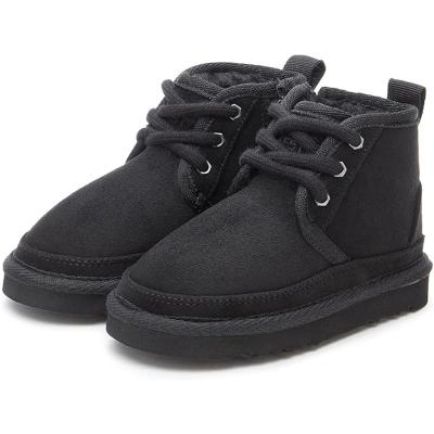 China Winter Fuzzy Snow Boots Suede Outer Zipper Closure with Several Colors for sale