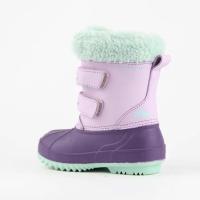 China Young Girl Warm Winter Boots Mid-Tube Lightweight Waterproof for sale