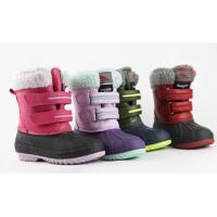 China Young Girl Warm Winter Boots Mid-Tube Lightweight Waterproof for sale
