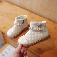 China Rubber Outsole Girl Warm Snow Boot Fragrant Martin Cotton Soft Shoes for sale