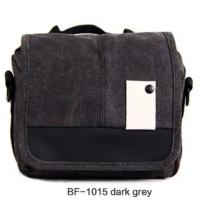 China Manufacturer Wholesale Durable Canvas Small Camera Bag Adjustable Strap Waterproof Shoulder Messenger Bag for sale